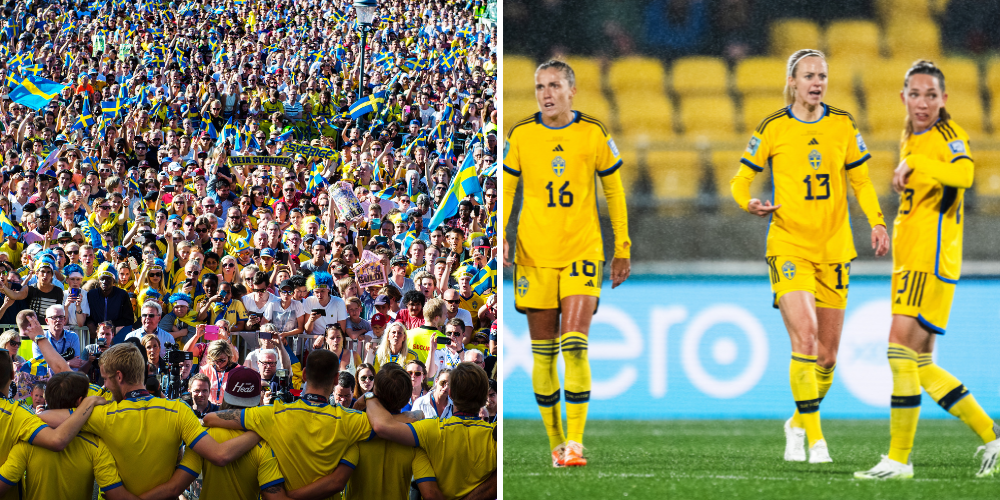 Dam-VM 2023: Ett möjligt svensk bronsfirande skjuts upp - efter förhöjd hotnivå - VM-fotboll.se